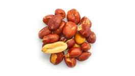 RED SKIN PEANUTS, ROASTED, UNSALTED | Yupik